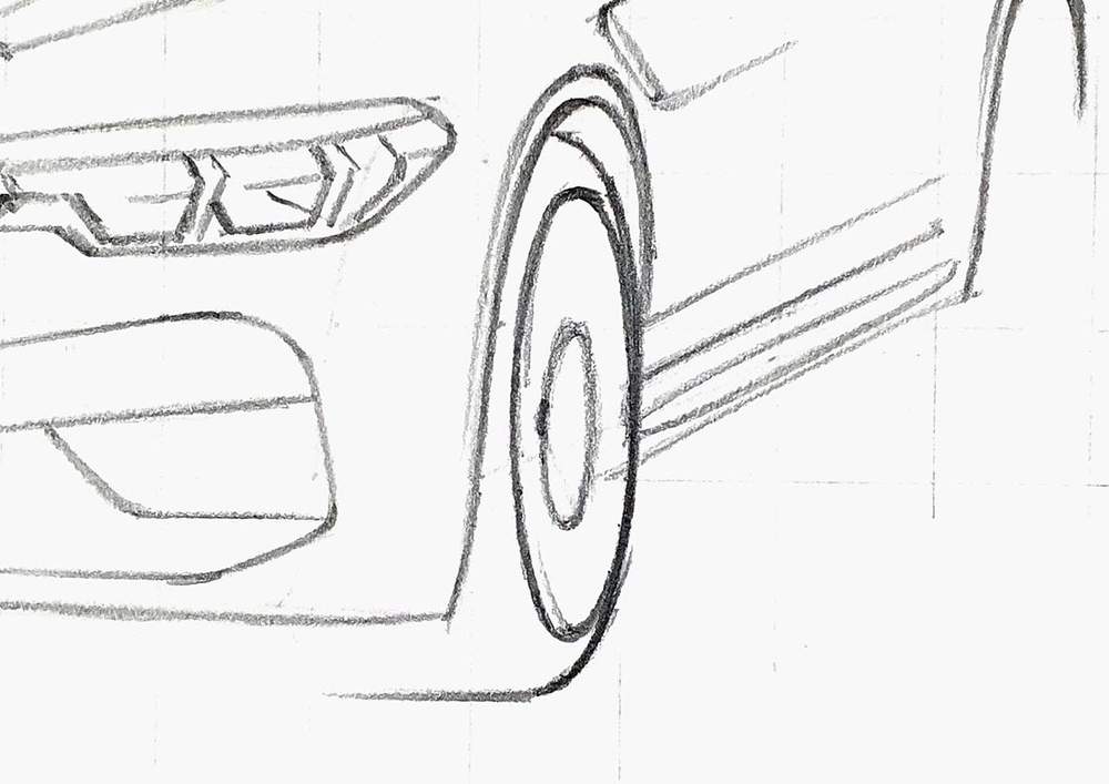 How To Draw A BMW M5 Competition - Realistic Step-By-Step Tutorial